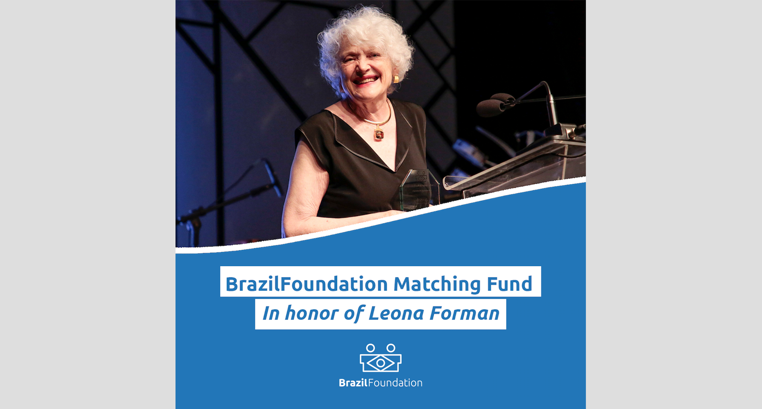 BrazilFoundation » BrazilFoundation Creates Fund in Honor of Its ...